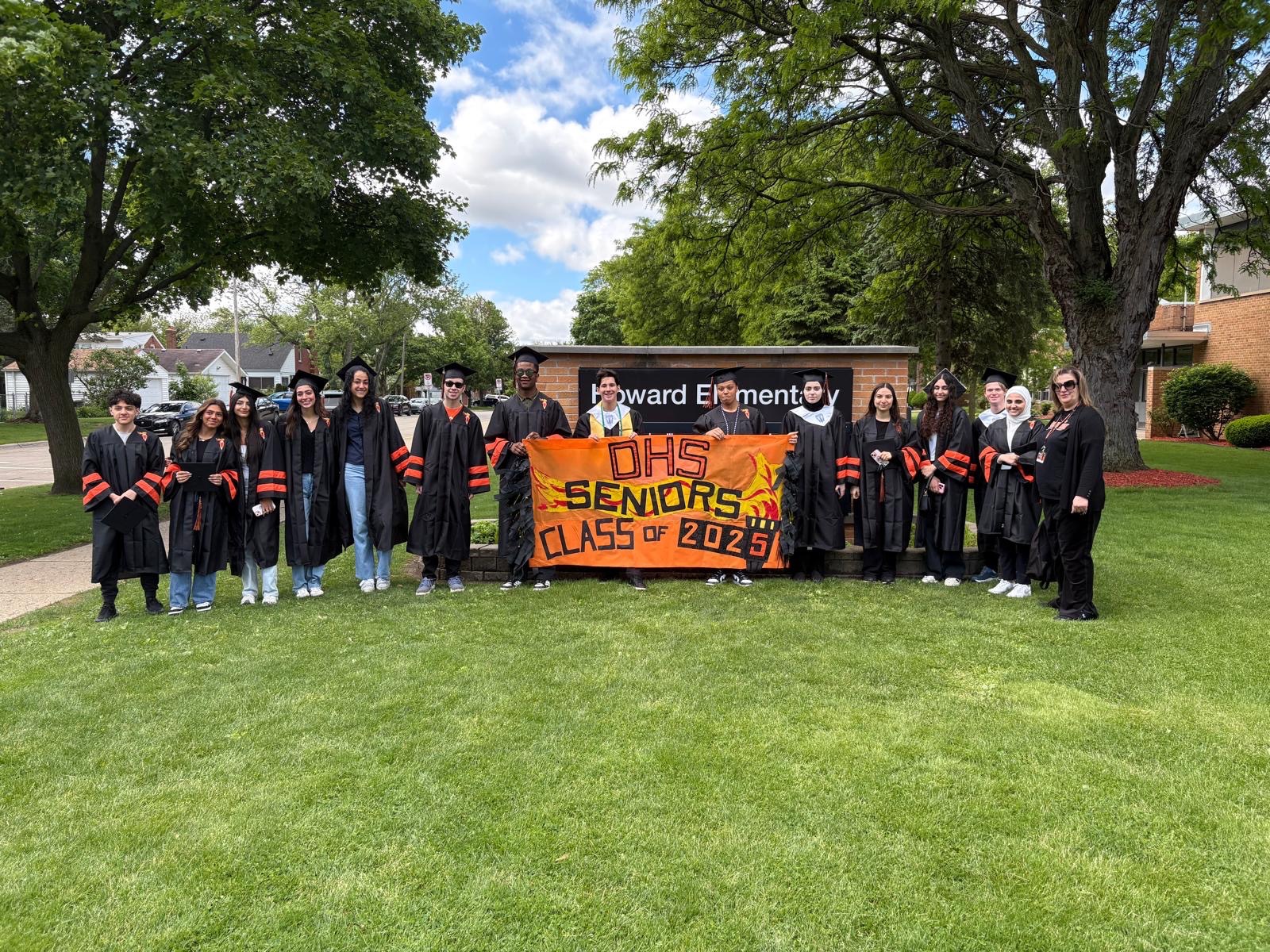 DHS Seniors Walkthrough their Elementary & Middle Schools | Dearborn ...